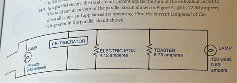 Solved In A Parallel Circuit The Total Circuit Current Chegg