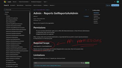 Handling Auth With The Power BI REST API