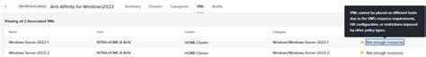 [nutanix]prism Centralからvm Vm Anti Affinity Policesを試してみた