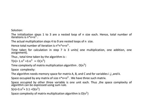 Dsa Complexitypptx What Is Complexity Analysis What Is The Need For