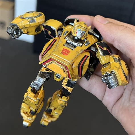 Painted My War For Cybertron Ss Bumblebee Rtransformers