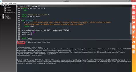 Micropython Project Esp8266 Esp32 Wifi Access Point To Host Iot Html Applications