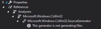 Doesn T Work With Vs2019 Version 16 11 2 Issue 896 Microsoft CsWin32 GitHub