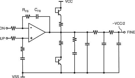 Schematic Of Active Loop Filter Download Scientific Diagram