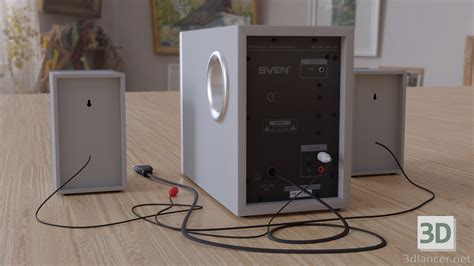 3d model Acoustic system Sven MS 320 | 51508 | 3dlancer.net