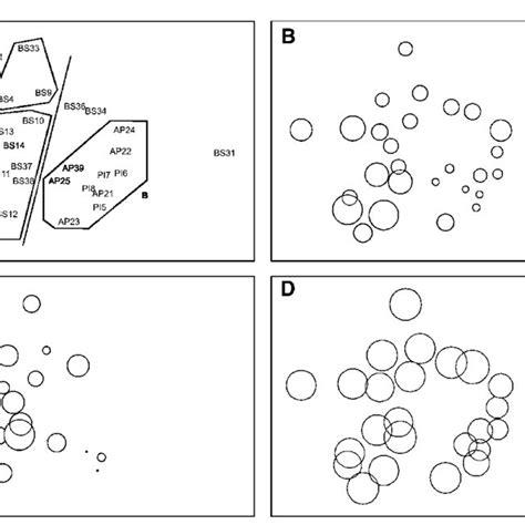 A Plot Resulting From The Multi Dimensional Scaling Analysis Of The