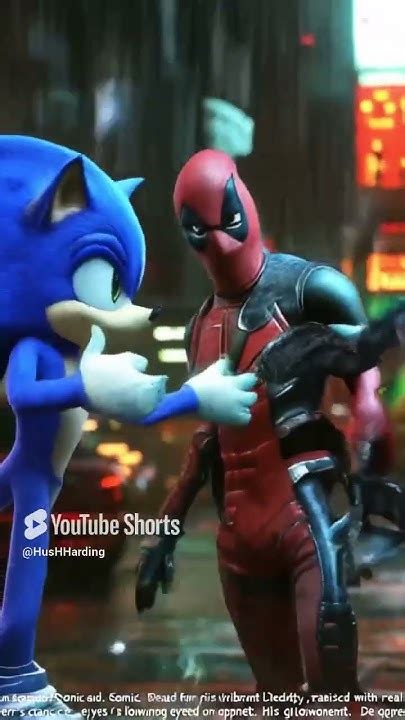 Epic Sonic And Deadpool Fusion Animation Unleashing The Ultimate Power