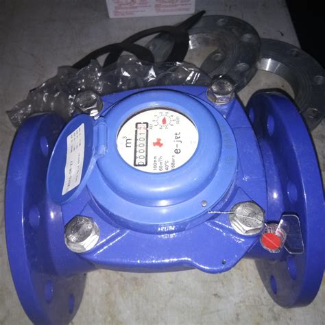 Water Meter 100mm Vertical Flange Type For Industrial Application On Carousell
