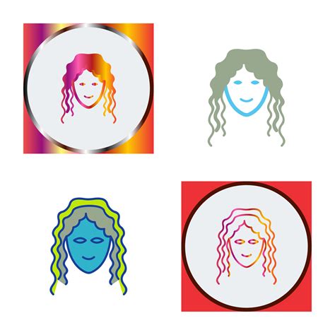 Hair Curly Vector Icon 29795566 Vector Art At Vecteezy