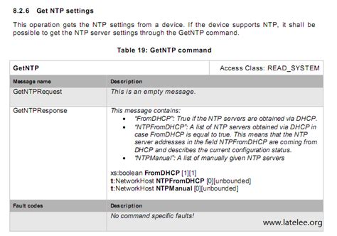 Onvif学习笔记3：ntp命令实现的示例 迟思堂随笔