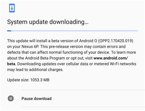 Android System Updates Can Soon Be Paused Ubergizmo