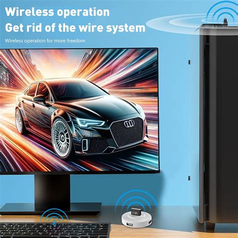 Usb Bluetooth 5 1 Adapter Transmitter Receiver Audio Dongle Wireless Usb For Computer Pc Laptop