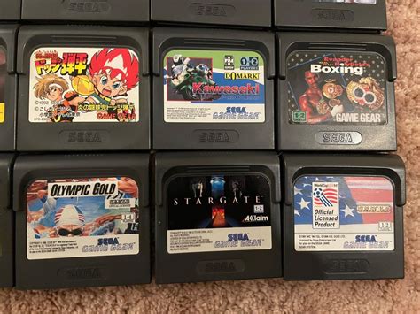 30 Sega Game Gear Games Super Auswahl Gebraucht In Inwil Für Chf
