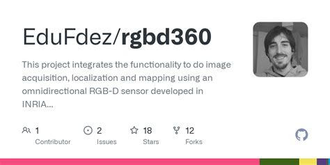github edufdez rgbd360 this project integrates the functionality to