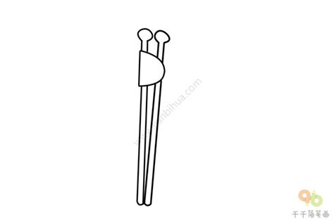 不正确使用筷子的简笔画 简笔画图片大全 普车都