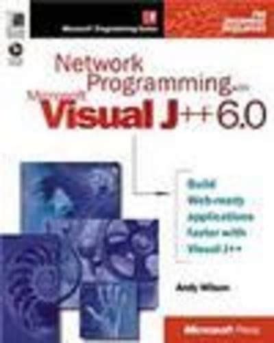 network programming with microsoft visual j 6 0 microsoft