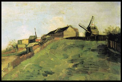 58 Van Gogh Montmartre La Cantera Y Los Molinos Fragme Flickr