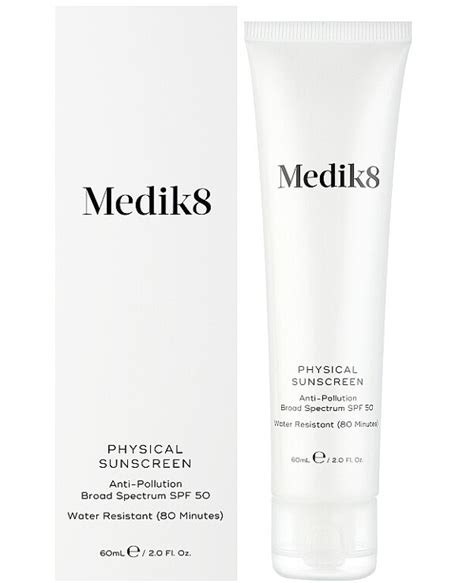 Medik8 Sunscreen Physical Sunscreen SPF50+ 60ml buy from AZUM: price ...