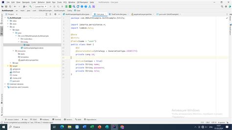 Spring Security Авторизация и аутентификация на основе Базы данных Хабр