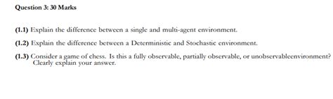 Solved Question Marks Explain The Difference Chegg