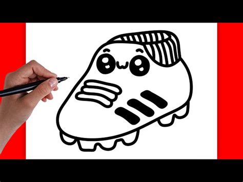 How To Draw A Soccer Cleat Step By Step