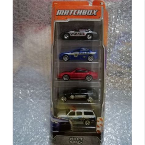 Matchbox Police 5 Pack Shopee Malaysia