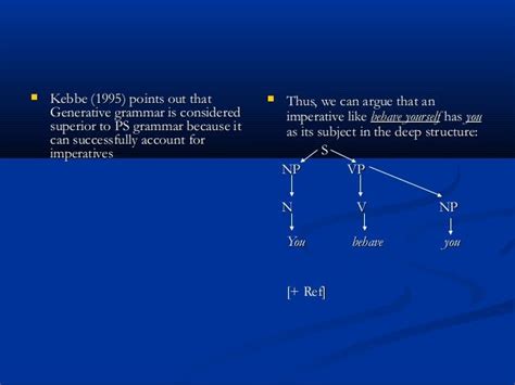 Transformational Generative Grammar