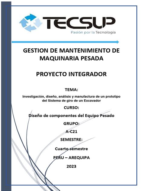 proyecto final diseño pdf rodamiento mecánico ingenieria eléctrica