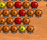 Шарики Божьи коровки - играть онлайн бесплатно