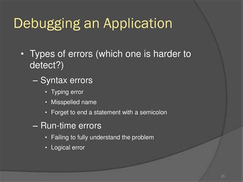 Understanding The Visual IDE Ppt Download