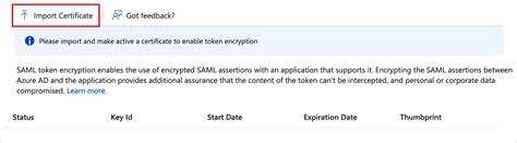 How Do I Update My Service Provider S Certificate In Azure AD Knowledge Base MiniOrange