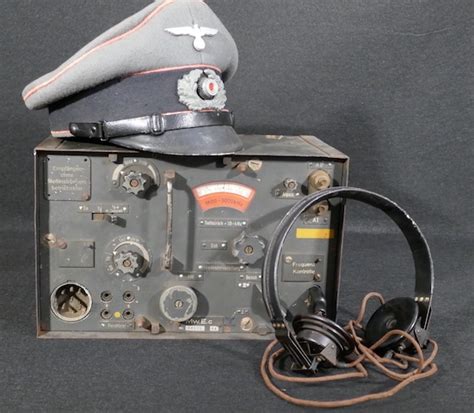 Wwii German Panzer Tank Radio Mittelwellenempfänger C Mwec Rare