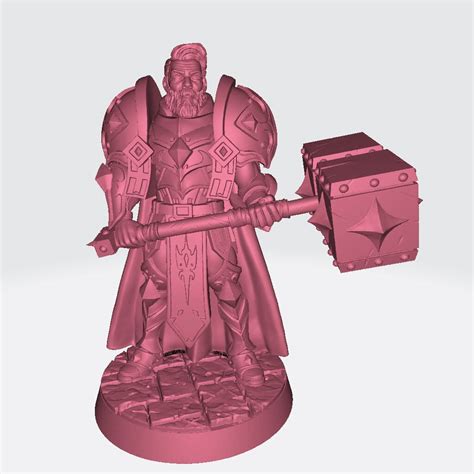 Sir Warrick Miniatures 3d Print Model By Mai Son