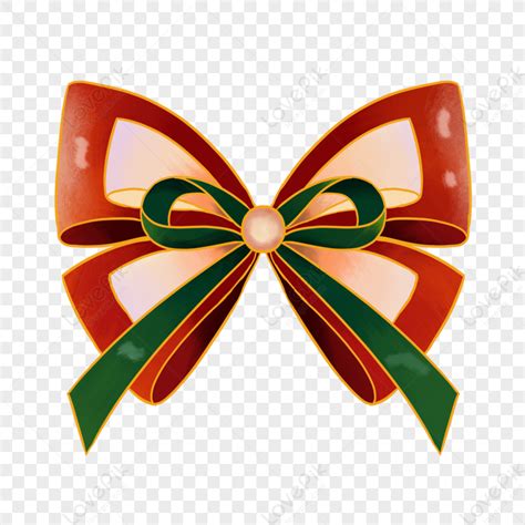 아름다운 일러스트 빨강 및 녹색 이중 활꽃 머리부속품