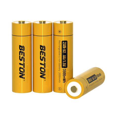Beston 15v Aa Rechargeable Lithium Battery 3500mwhaa