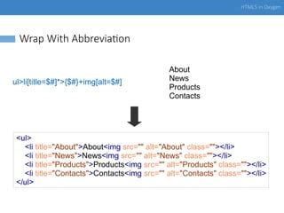 HTML Editing Validation PPT