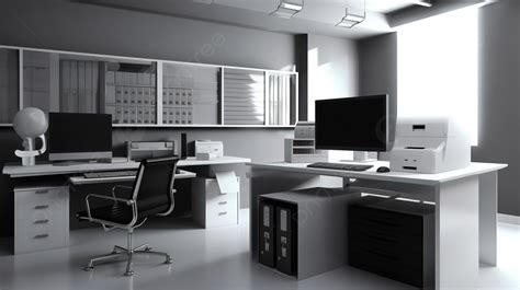 현대적인 3d 렌더링을 사용한 사무실 인테리어 디자인 스톡 사진 3d 사무실 작업 공간 개념 3d 렌더링된 그림 고화질 사진 사진 배경 일러스트 및 사진 무료 다운로드
