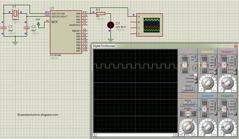 Pic16f84a Timer0 Code And Proteus Simulation
