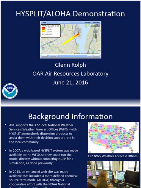 Hysplit Aloha Model Demo Rolph Pdf National Weather Service Earth Sciences