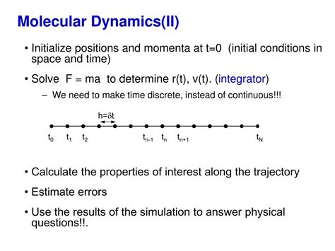 Ppt Geometry Optimization Molecular Dynamics And Vibrational Spectra Powerpoint Presentation