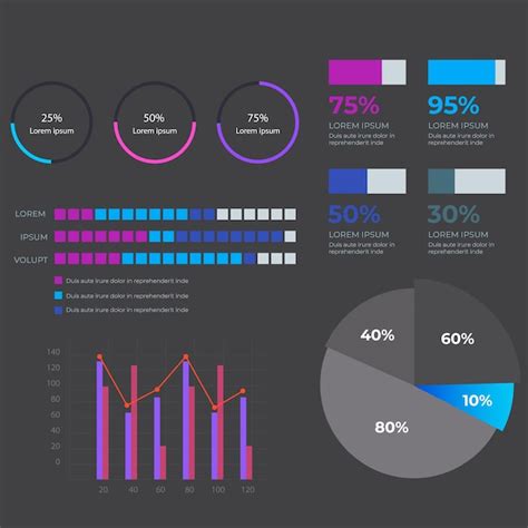 Premium Vector Set Of Infographic Elements Data Visualization Vector Design Template Can Be