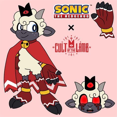 Sonic X Cult Of The Lamb By Mx Midnite On Newgrounds