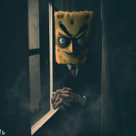 Spongebobs Old Classmate Stares Expectantly At Old Class Photo R