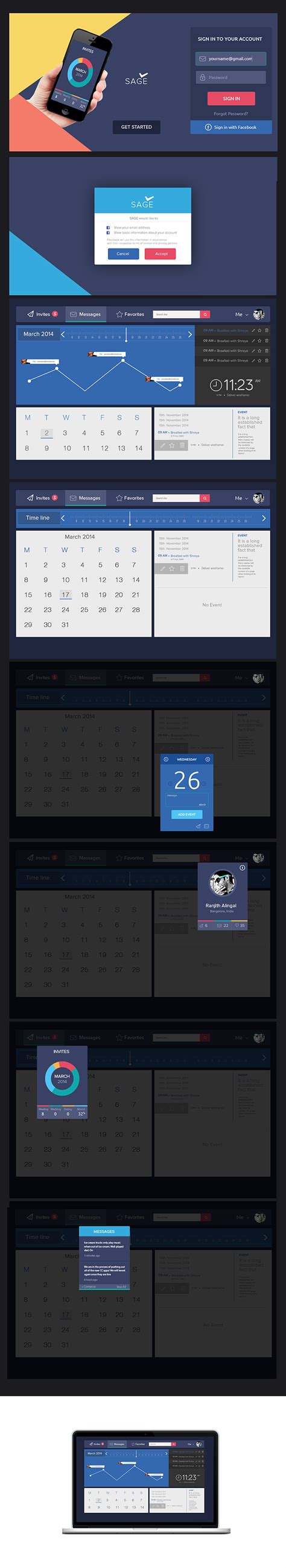 Web App To Do List Task List Behance
