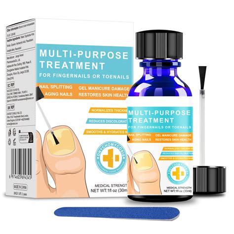Toenail Fungus Treatment Extra Strength Nail Repair Liquid With 1