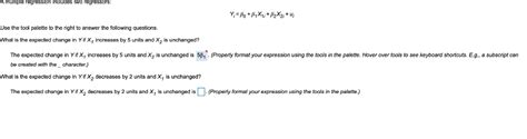 solved a multiple regression includes two regressors use