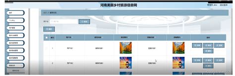 Python Django毕业设计河南美丽乡村旅游信息网（程序lw乡村旅游python Csdn博客