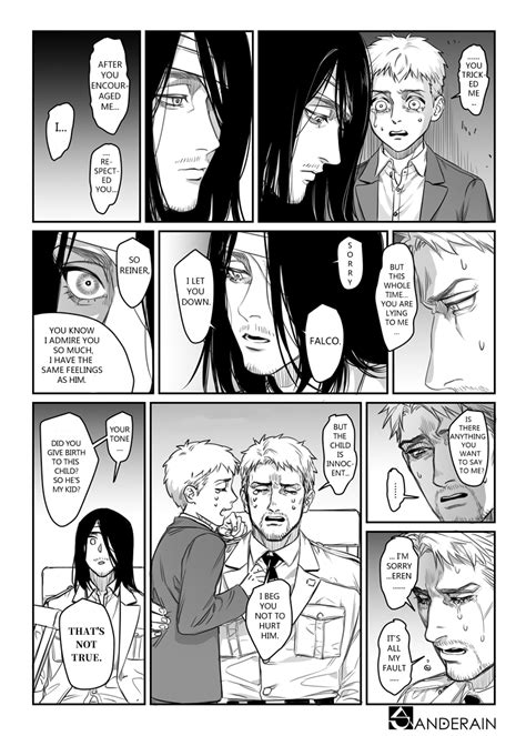 Eren Yeager Reiner Braun And Falco Grice Shingeki No Kyojin Drawn