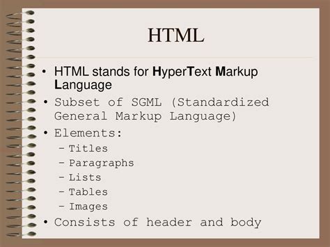 Inp150 Basic Html Instructor Paul J Millis Ppt Download