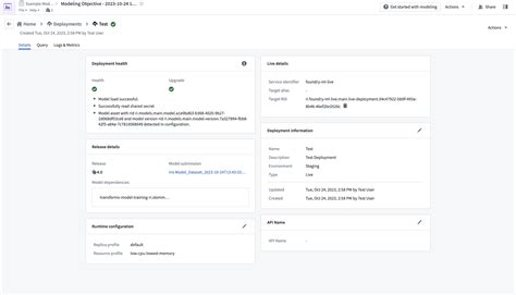Models • Models Uploaded As Files • Example Upload A Scikit Learn Model • Palantir